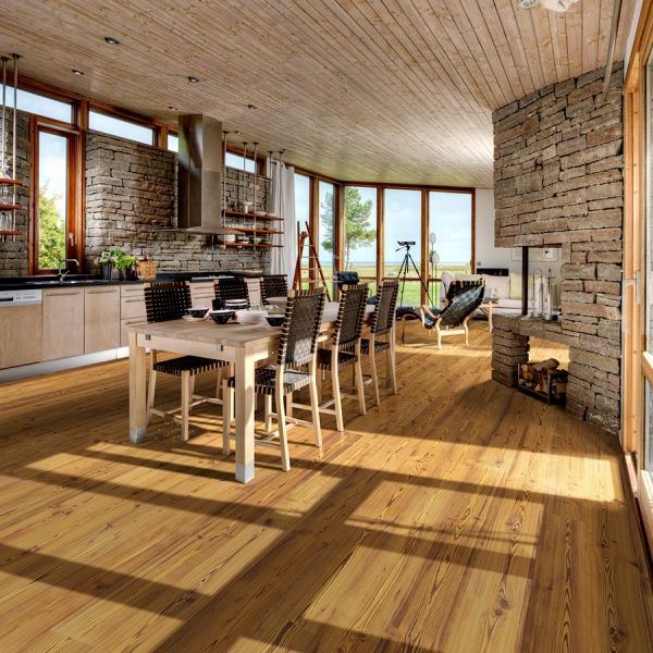 Amber Pine Hardwood | Hallmark Floors